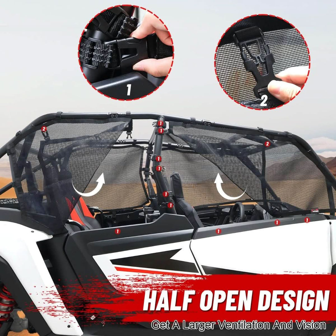 Polaris RZR XP 4 1000 Side Window Mesh Net(2024+) – StarknightMT