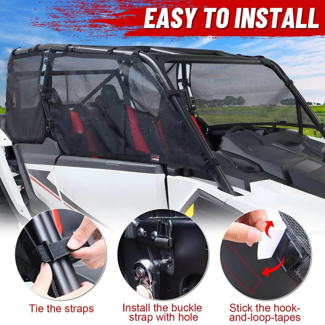 Polaris RZR XP 4 1000 Side Window Mesh Net(2024+) – StarknightMT