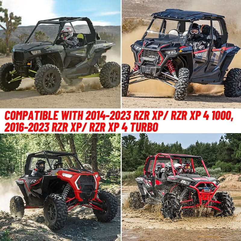 Polaris RZR XP 1000 Soft Rear Windshield – StarknightMT