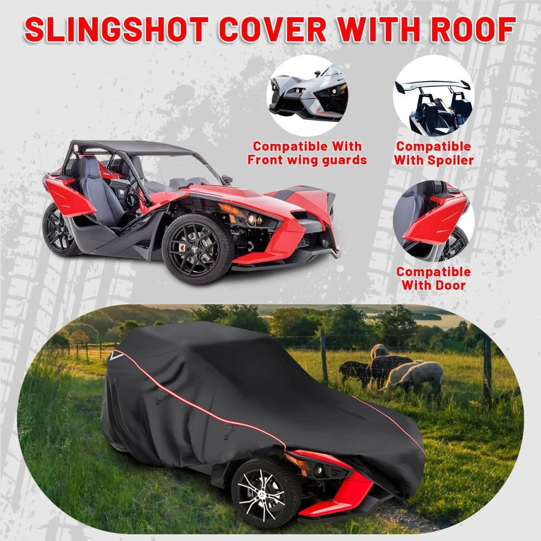 Polaris Slingshot R/S/Sl/SLR Cover with Roof – StarknightMT