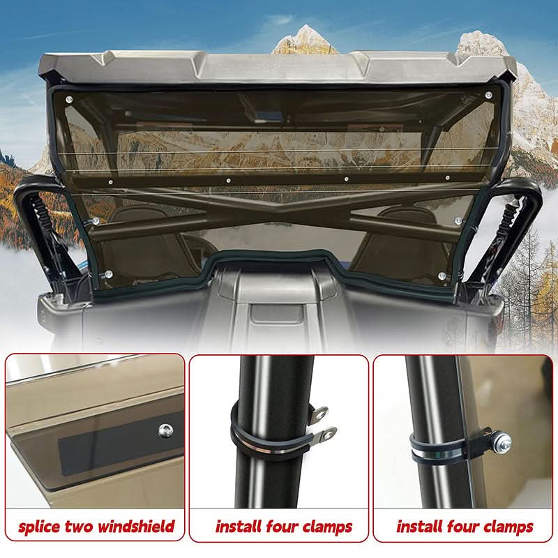 CFMOTO ZFORCE 950 Tinted Rear Windshield – StarknightMT