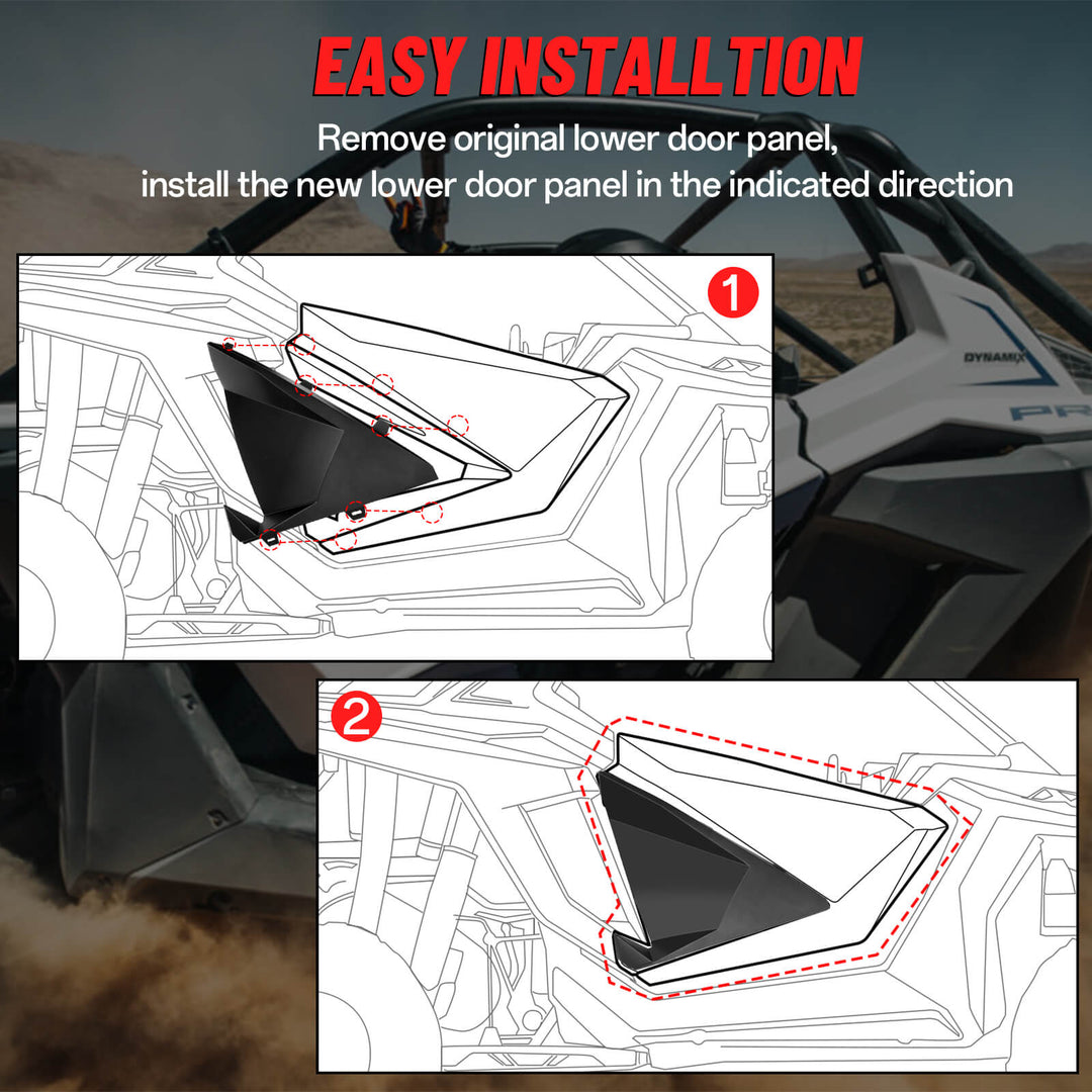 Polaris RZR PRO XP/PRO R Lower Door Panels – StarknightMT