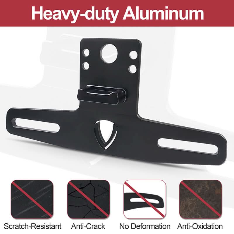 Universal Lighted License Plate Holder – StarknightMT