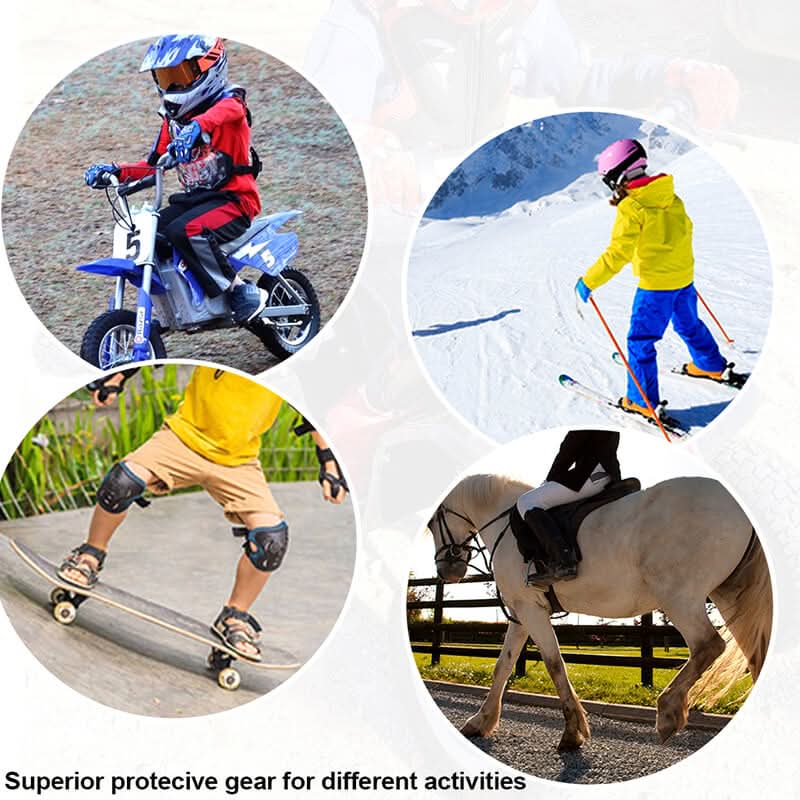 Kids Armor Suit | Blue Riding Guards | Motocross Riding Guards ...